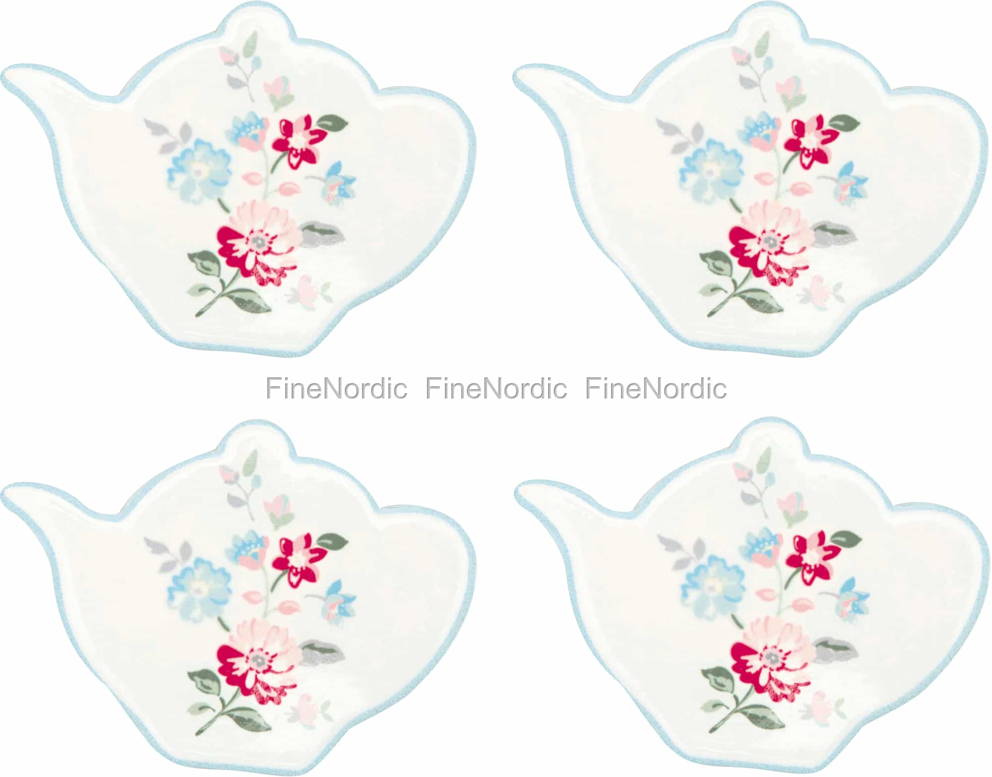 GreenGate Magnet Sonia White Set med 4