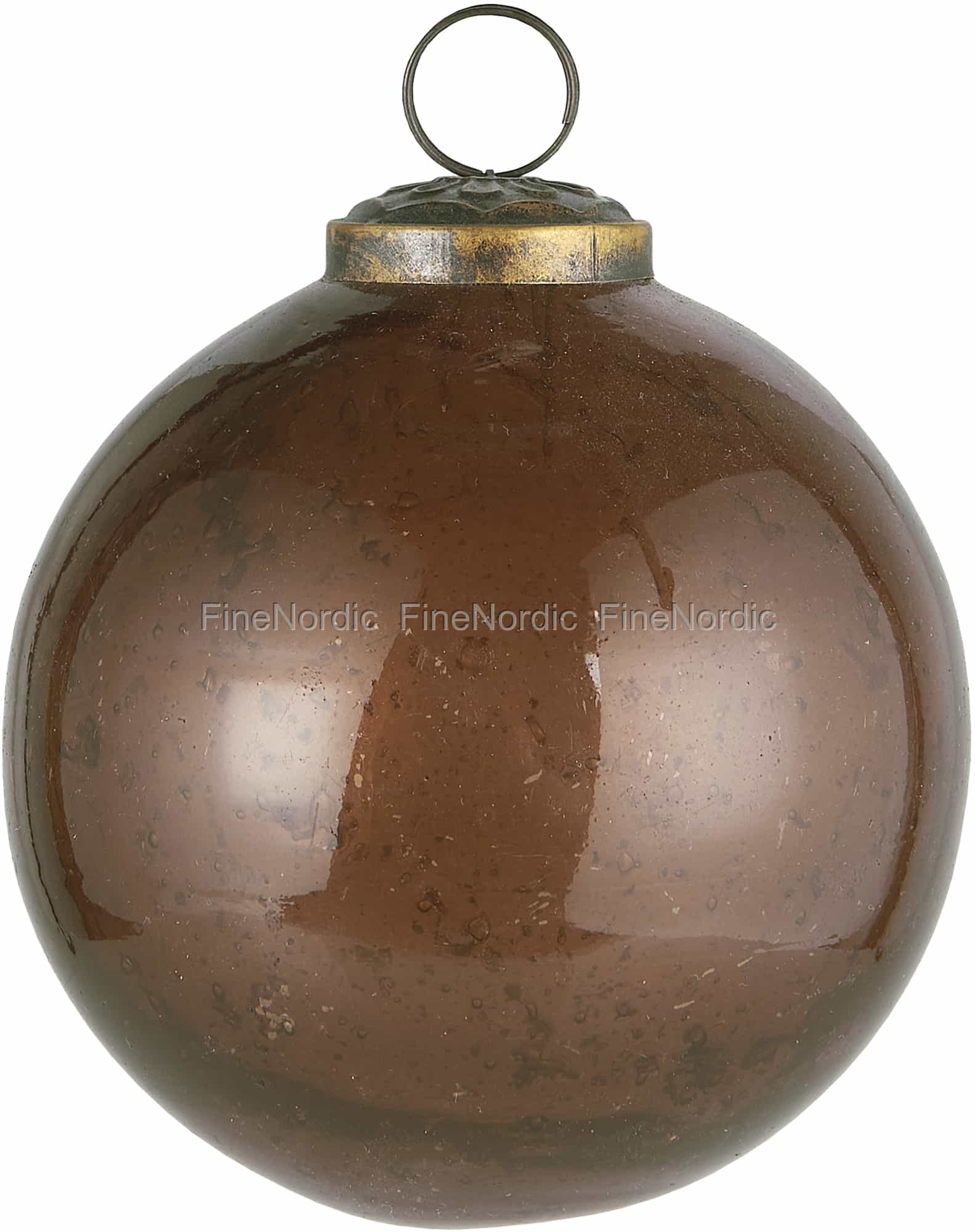 Ib Laursen Julkula Pebbled Glass Mocca Stor