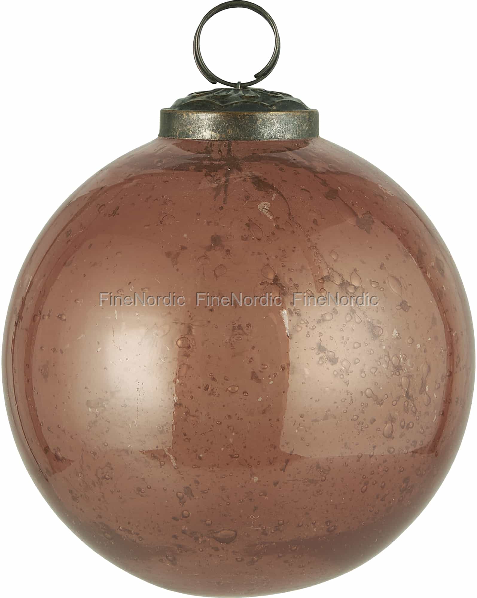 Ib Laursen Julkula Pebbled Glass Faded Rose Stor
