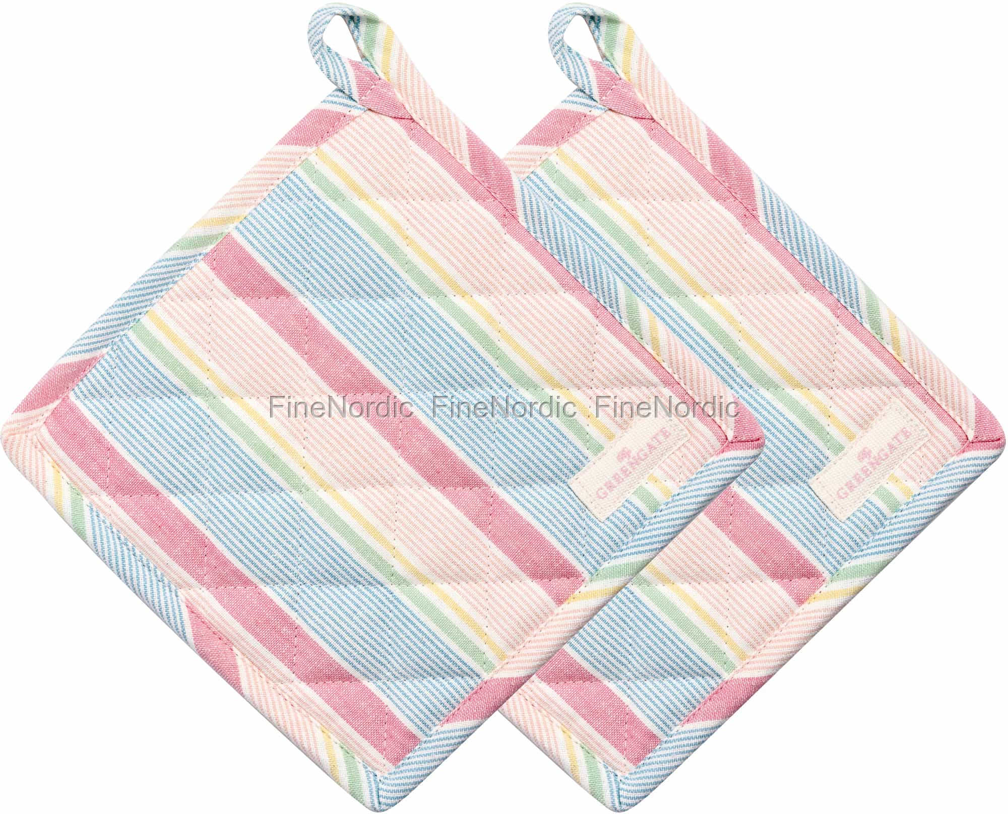 GreenGate Grytlapp Payton White Set med 2