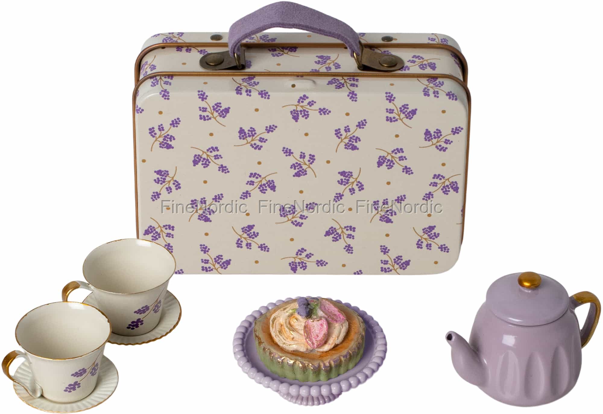 Maileg Eftermiddags Hygge för Mus - Lila Madelaine