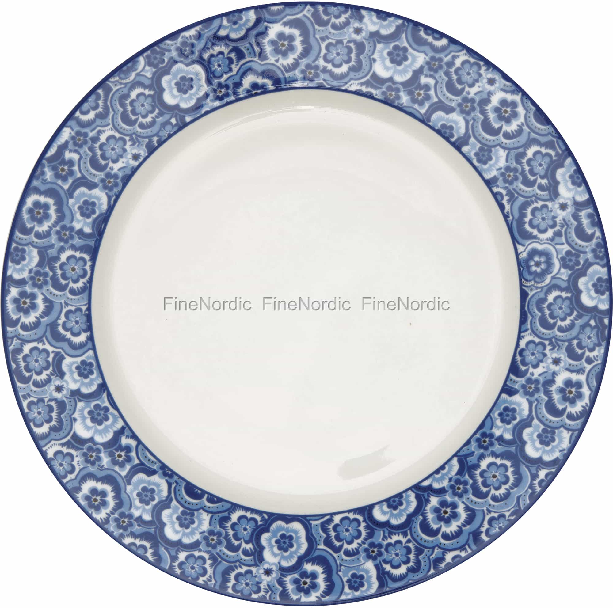 GreenGate Middagstallrik Selma Blue