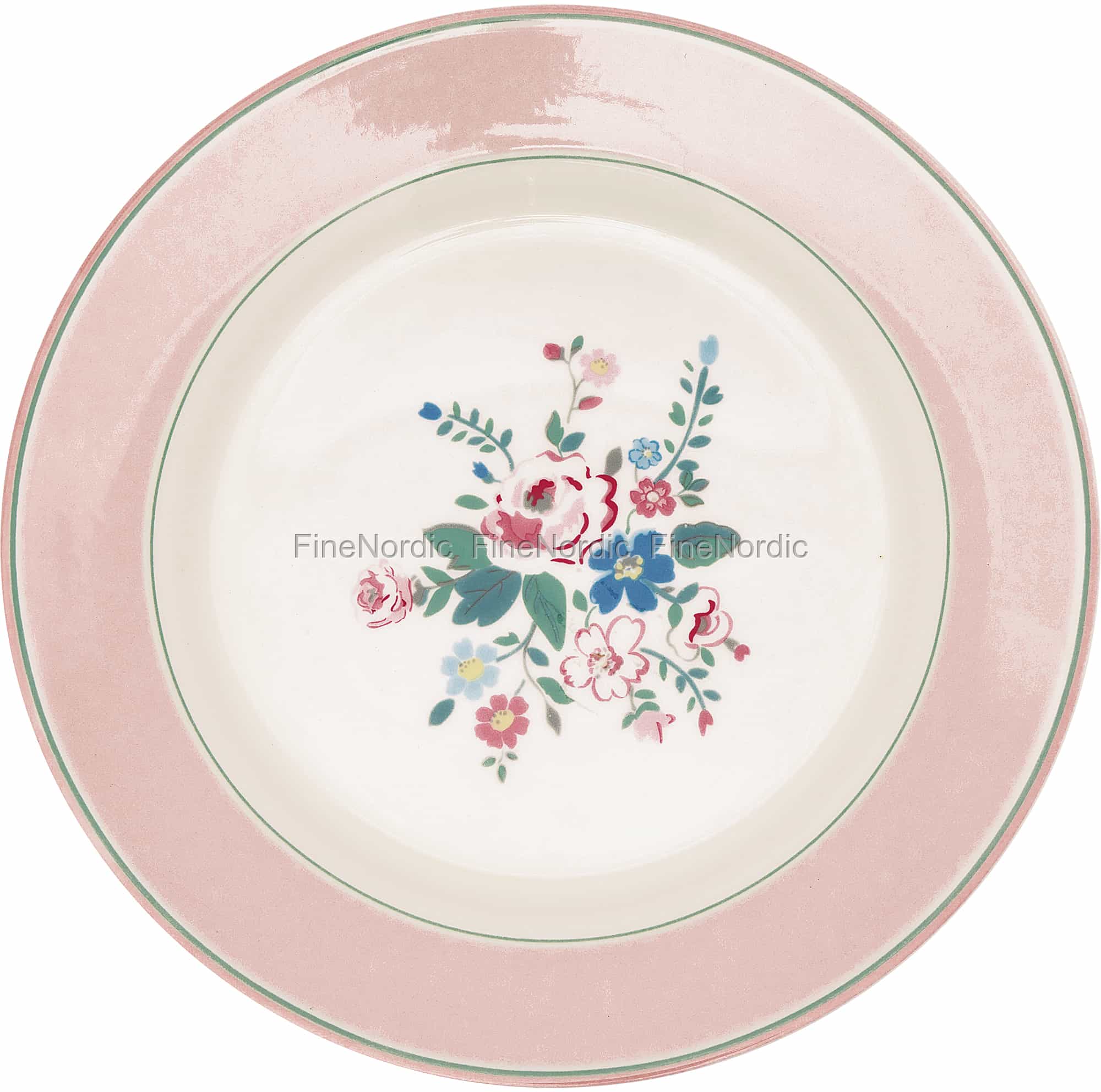 GreenGate Tallrik Inge-Marie Pale Pink