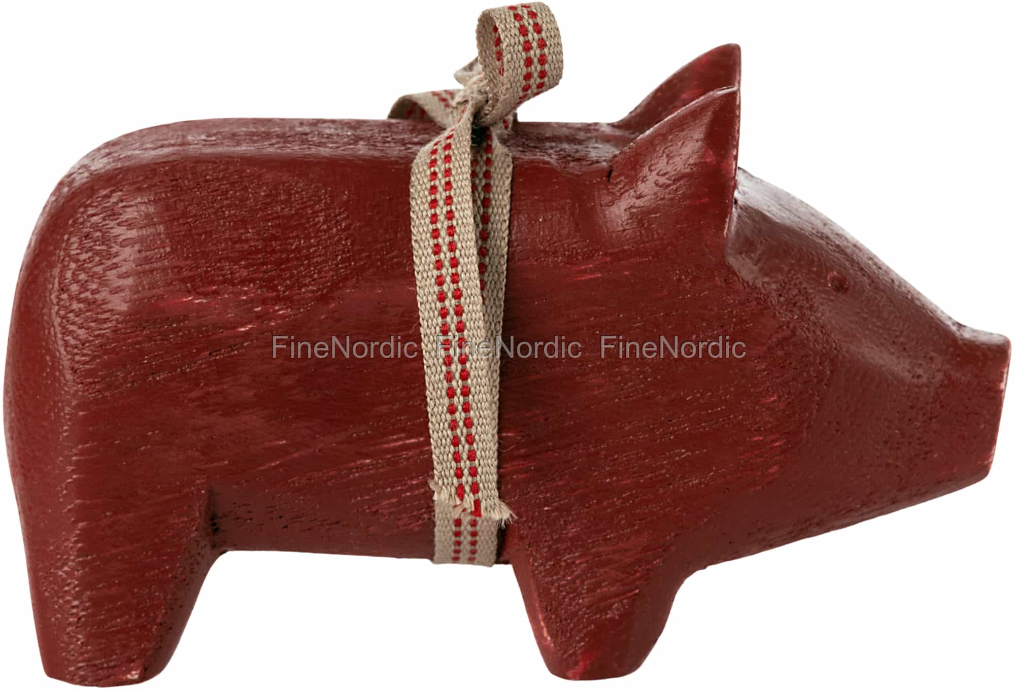 Maileg Trägris Liten - Röd 2023