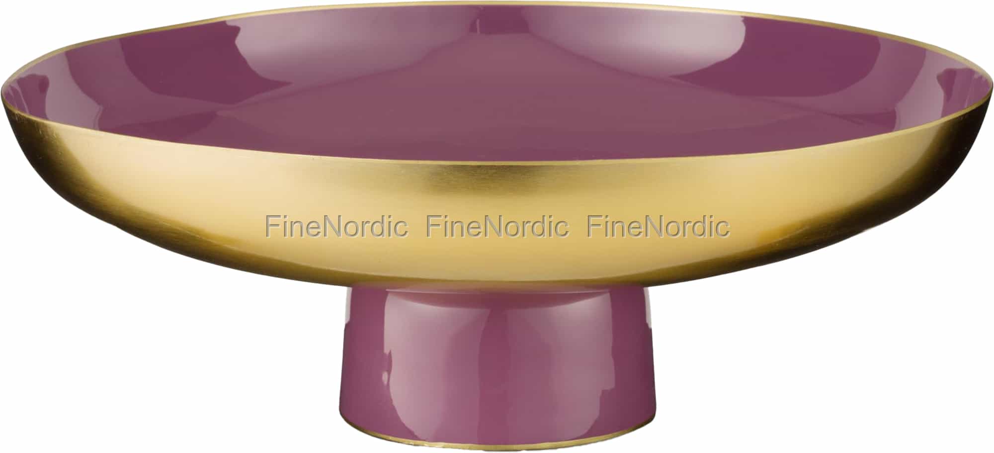 Pip Studio Bricka Metall Låg Lila 12,50 x 35 cm