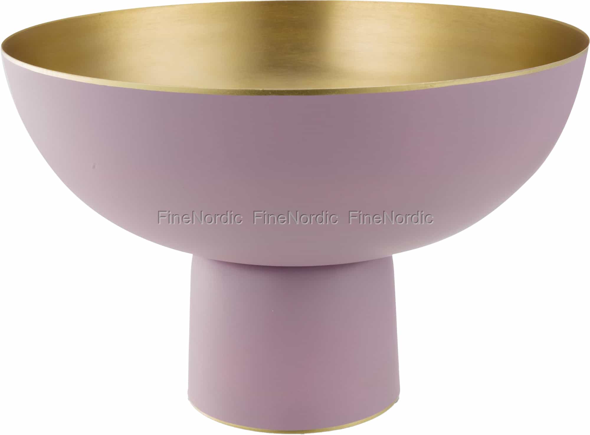 Pip Studio Bricka Metall Hög Matt Lila 20 x 30 cm