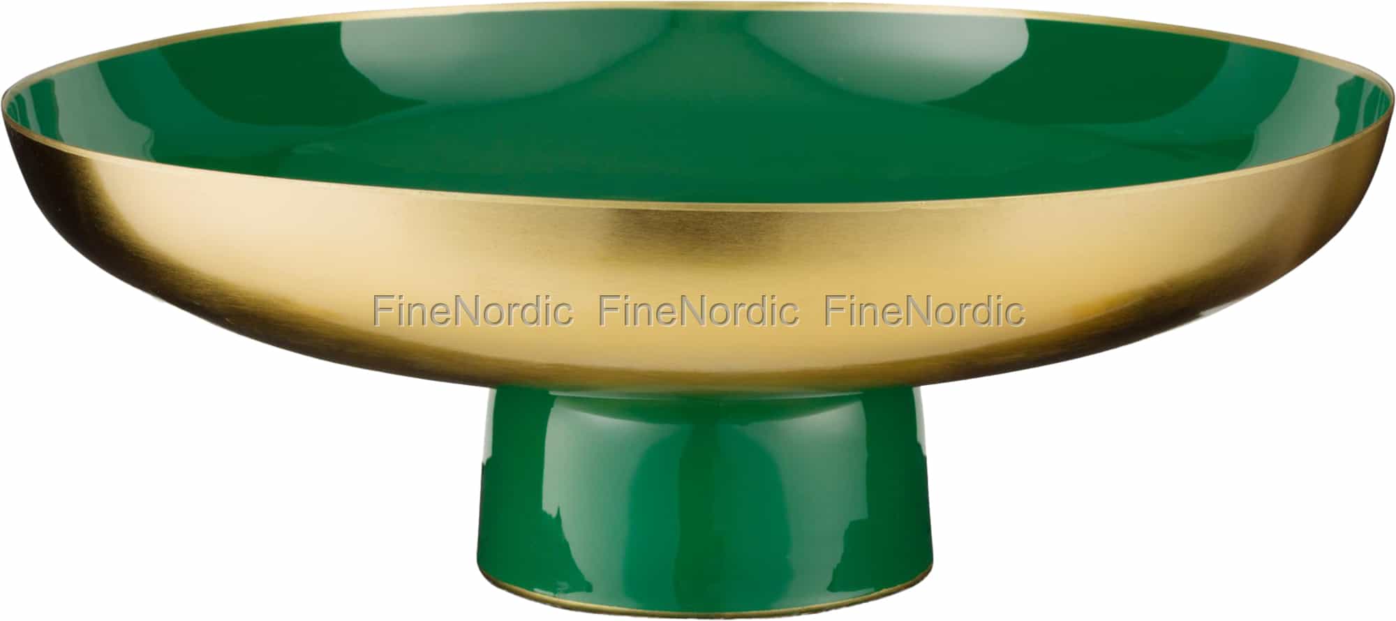 Pip Studio Bricka Metall Låg Mörkgrön 12,50 x 35 cm