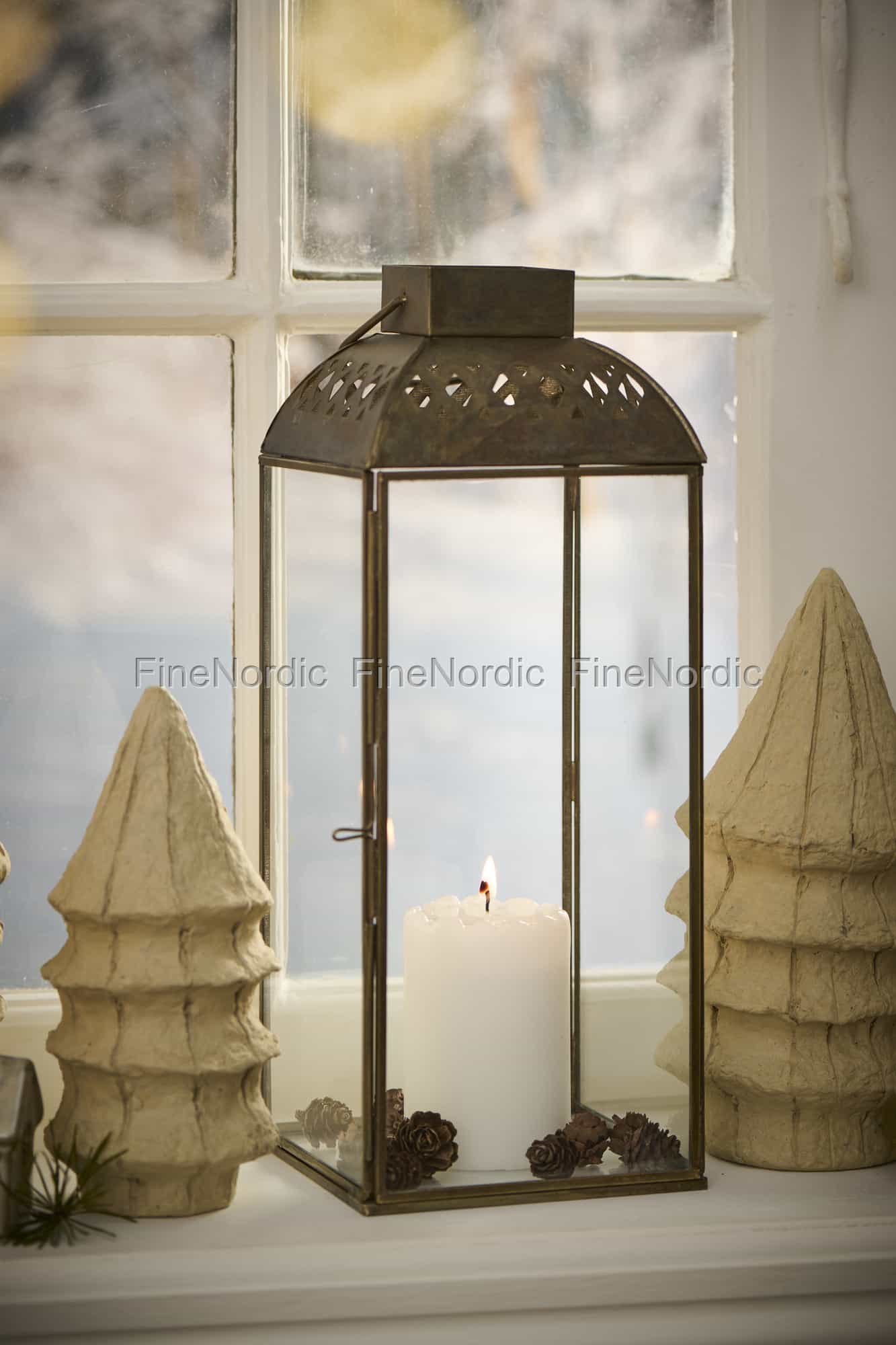 Ib Laursen Lykta Mönstrad Topp Alexander Mässing