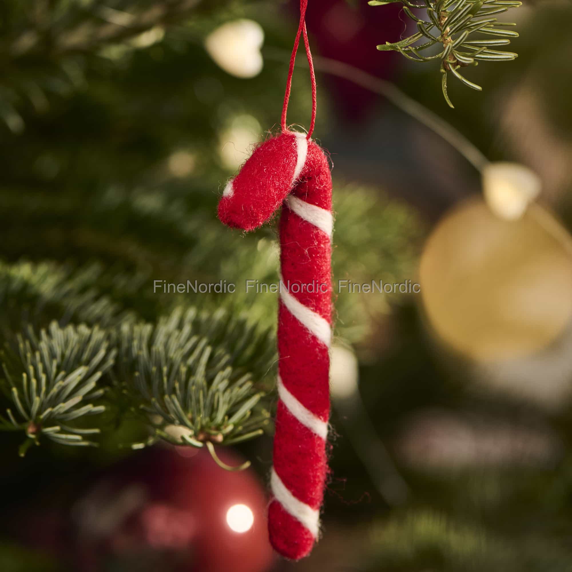 Ib Laursen Polkagris för att hänga Stillenat Filt