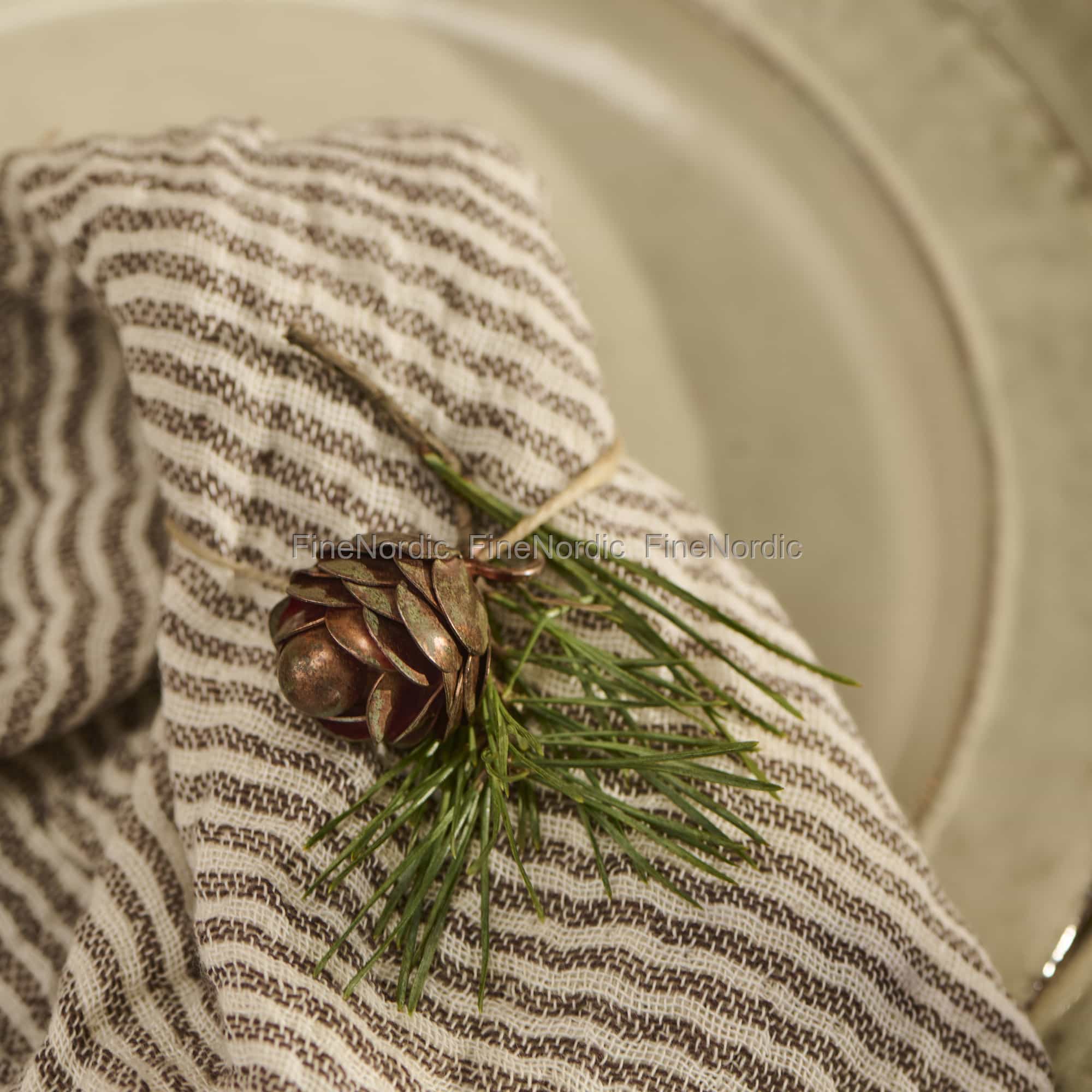 Ib Laursen Kotte för att hänga Koppar-Look Handgjort