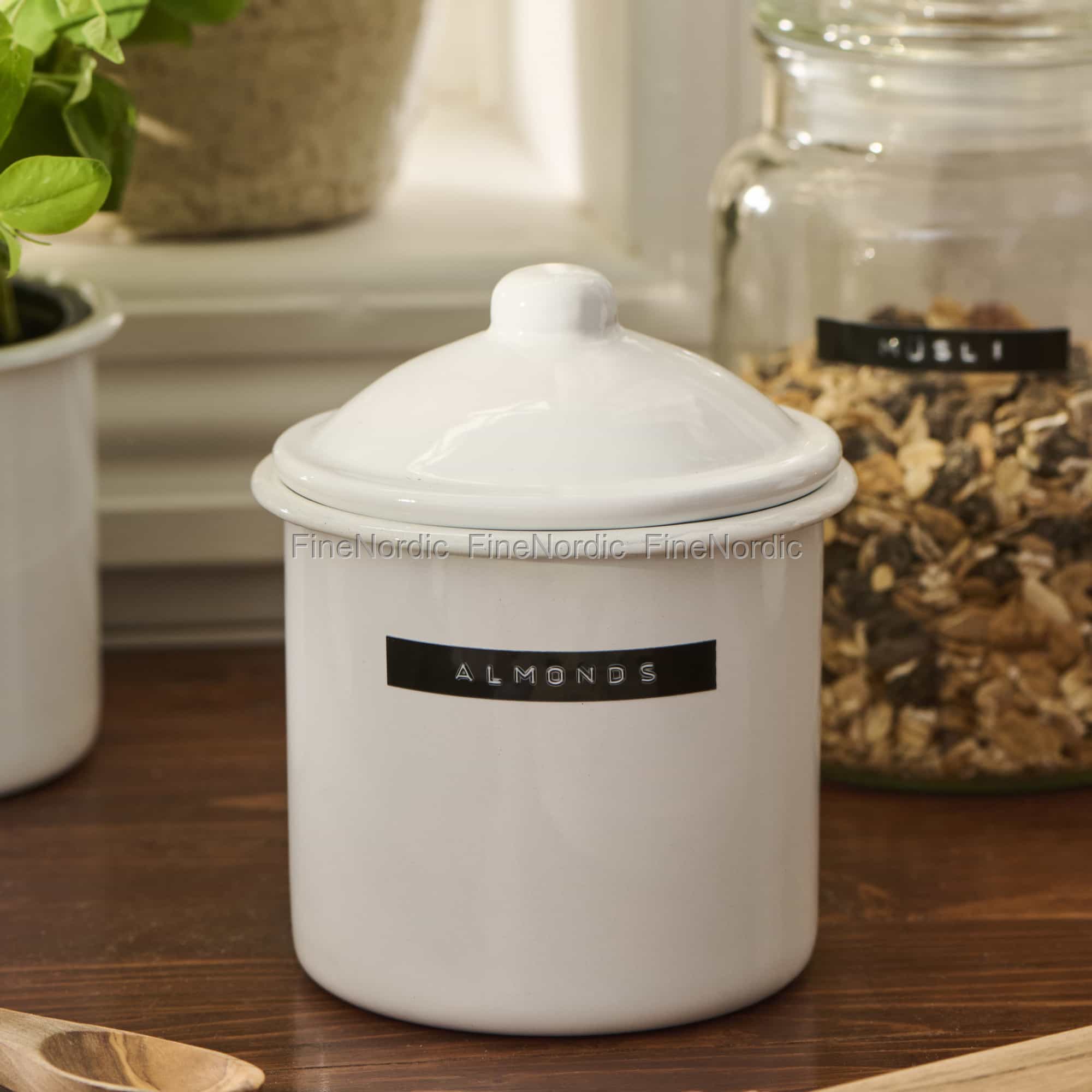 Ib Laursen Burk Emalj Vit Liten