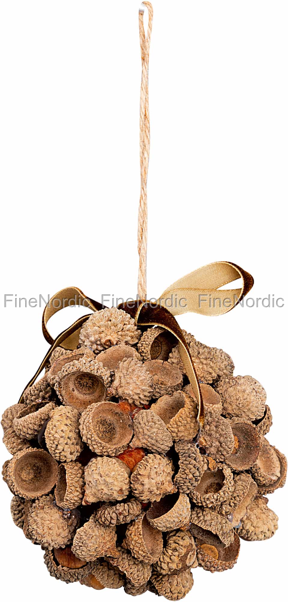 GreenGate Julboll Ekollon Brun Medium