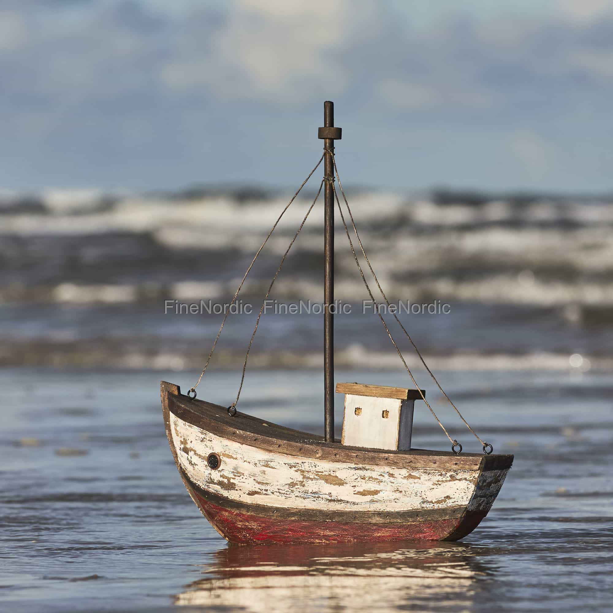 Ib Laursen Skepp Vitt Hus Nautico Stor